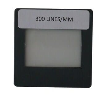 Optisk gitter, 600 linjer/mm - FYBIKON