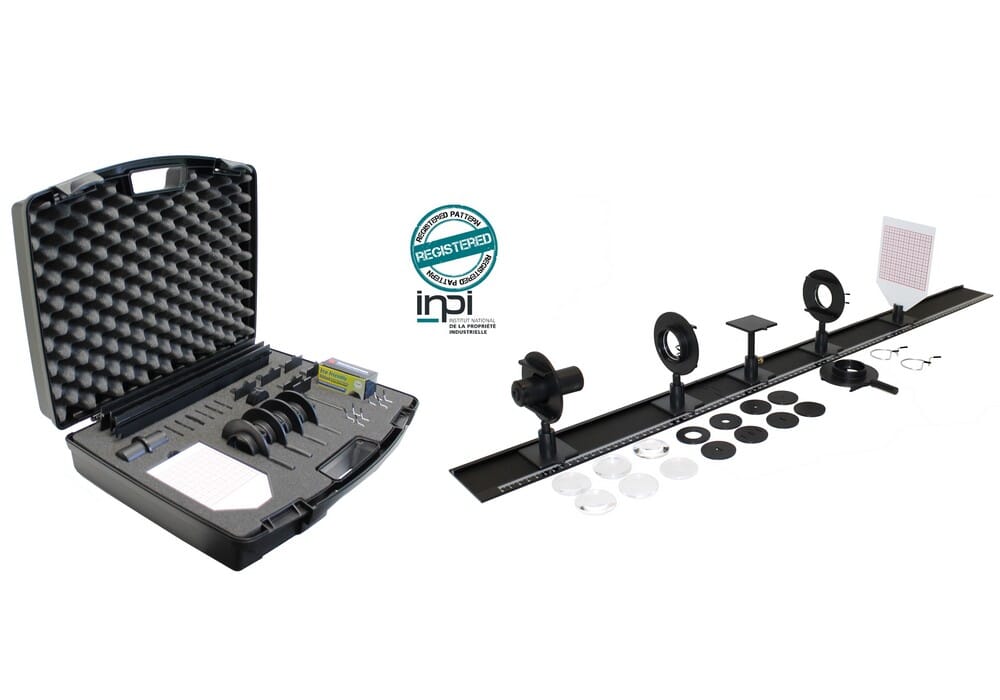 Optisk benk med utstyr, basis - FYBIKON